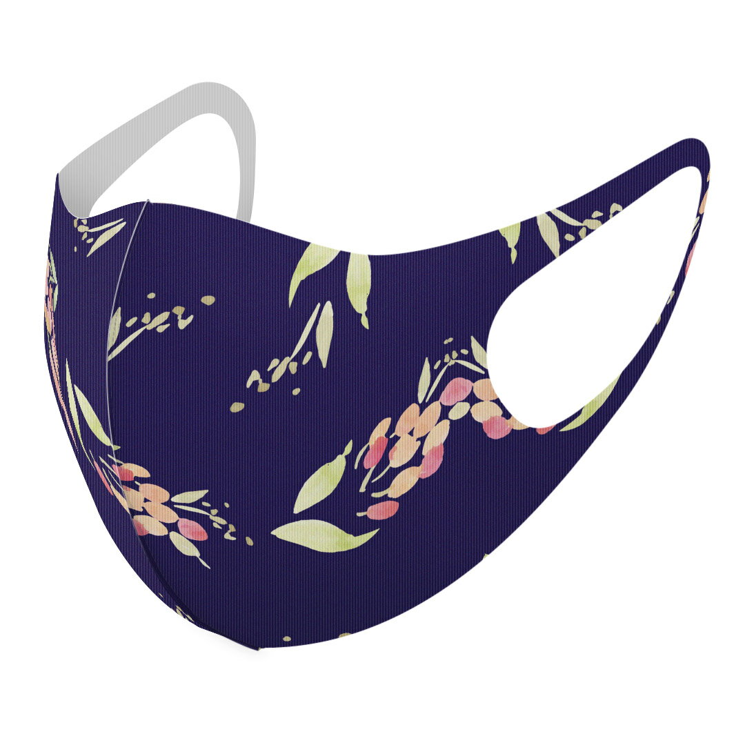 商品特徴・洗って繰り返し使える デザインマスク 2枚セット・素材：ポリエステル　サラサラとした肌触りで通気性がよく、呼吸も苦しくなりにくい・3D立体構造で伸縮性もあるので、顔にしっかりフィットして耳が痛くなりにくい・専用の高精細転写プリンタ...