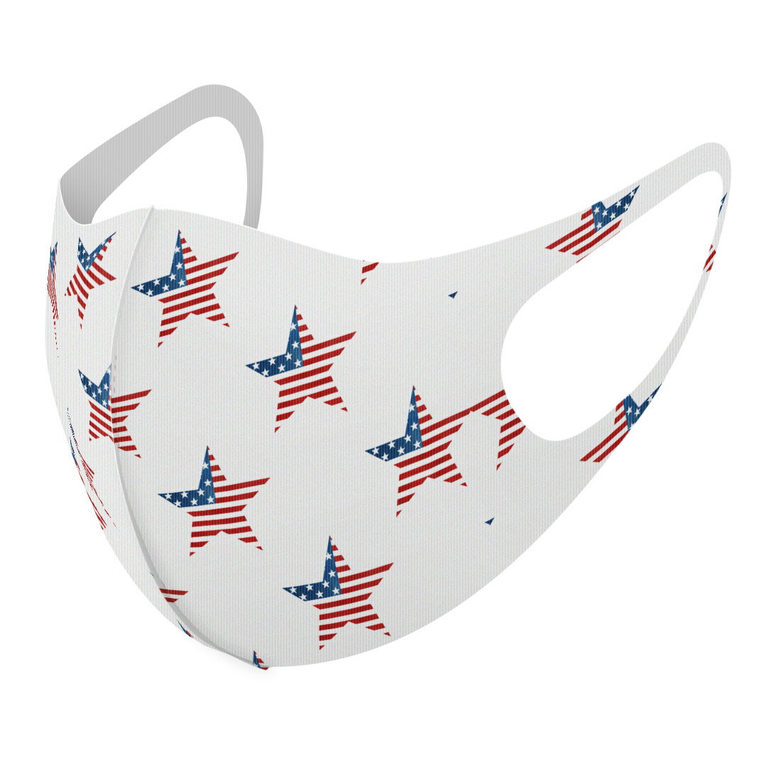 商品特徴・洗って繰り返し使える デザインマスク 2枚セット・素材：ポリエステル　サラサラとした肌触りで通気性がよく、呼吸も苦しくなりにくい・3D立体構造で伸縮性もあるので、顔にしっかりフィットして耳が痛くなりにくい・専用の高精細転写プリンタ...