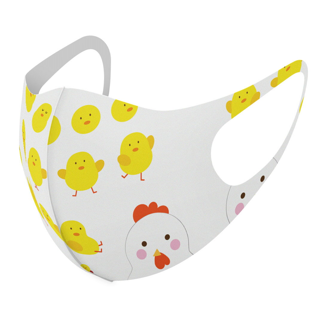 商品特徴・洗って繰り返し使える デザインマスク 2枚セット・素材：ポリエステル　サラサラとした肌触りで通気性がよく、呼吸も苦しくなりにくい・3D立体構造で伸縮性もあるので、顔にしっかりフィットして耳が痛くなりにくい・専用の高精細転写プリンタ...