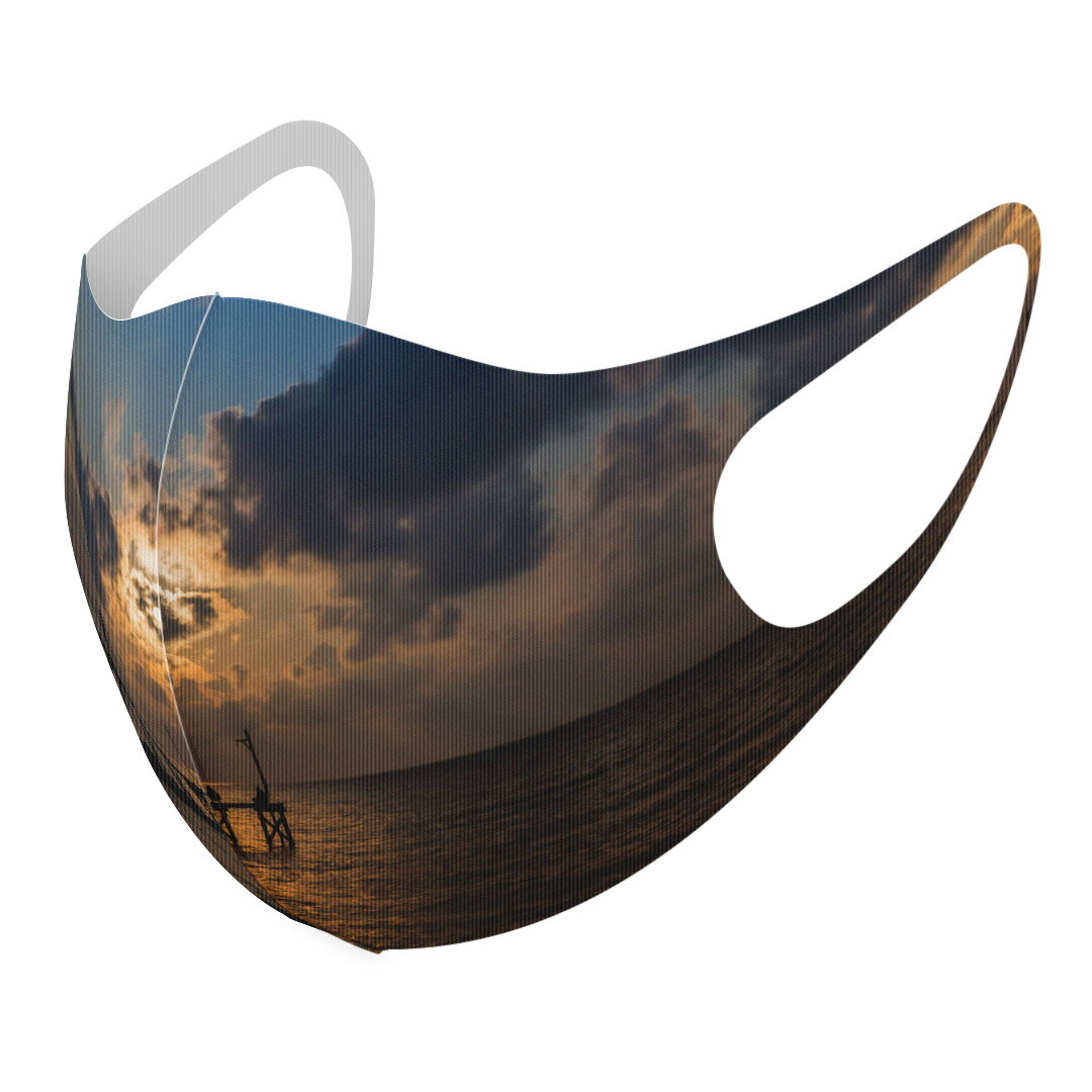 商品特徴・洗って繰り返し使える デザインマスク 2枚セット・素材：ポリエステル　サラサラとした肌触りで通気性がよく、呼吸も苦しくなりにくい・3D立体構造で伸縮性もあるので、顔にしっかりフィットして耳が痛くなりにくい・専用の高精細転写プリンタ...