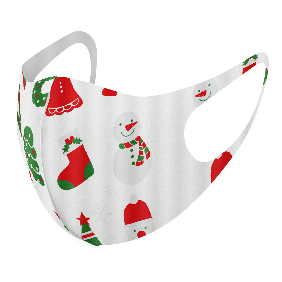 商品特徴・洗って繰り返し使える デザインマスク 2枚セット・素材：ポリエステル　サラサラとした肌触りで通気性がよく、呼吸も苦しくなりにくい・3D立体構造で伸縮性もあるので、顔にしっかりフィットして耳が痛くなりにくい・専用の高精細転写プリンタ...