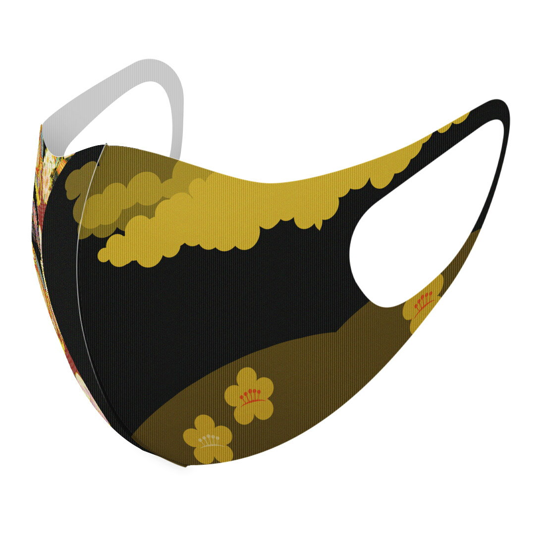 商品特徴・洗って繰り返し使える デザインマスク 2枚セット・素材：ポリエステル　サラサラとした肌触りで通気性がよく、呼吸も苦しくなりにくい・3D立体構造で伸縮性もあるので、顔にしっかりフィットして耳が痛くなりにくい・専用の高精細転写プリンタ...