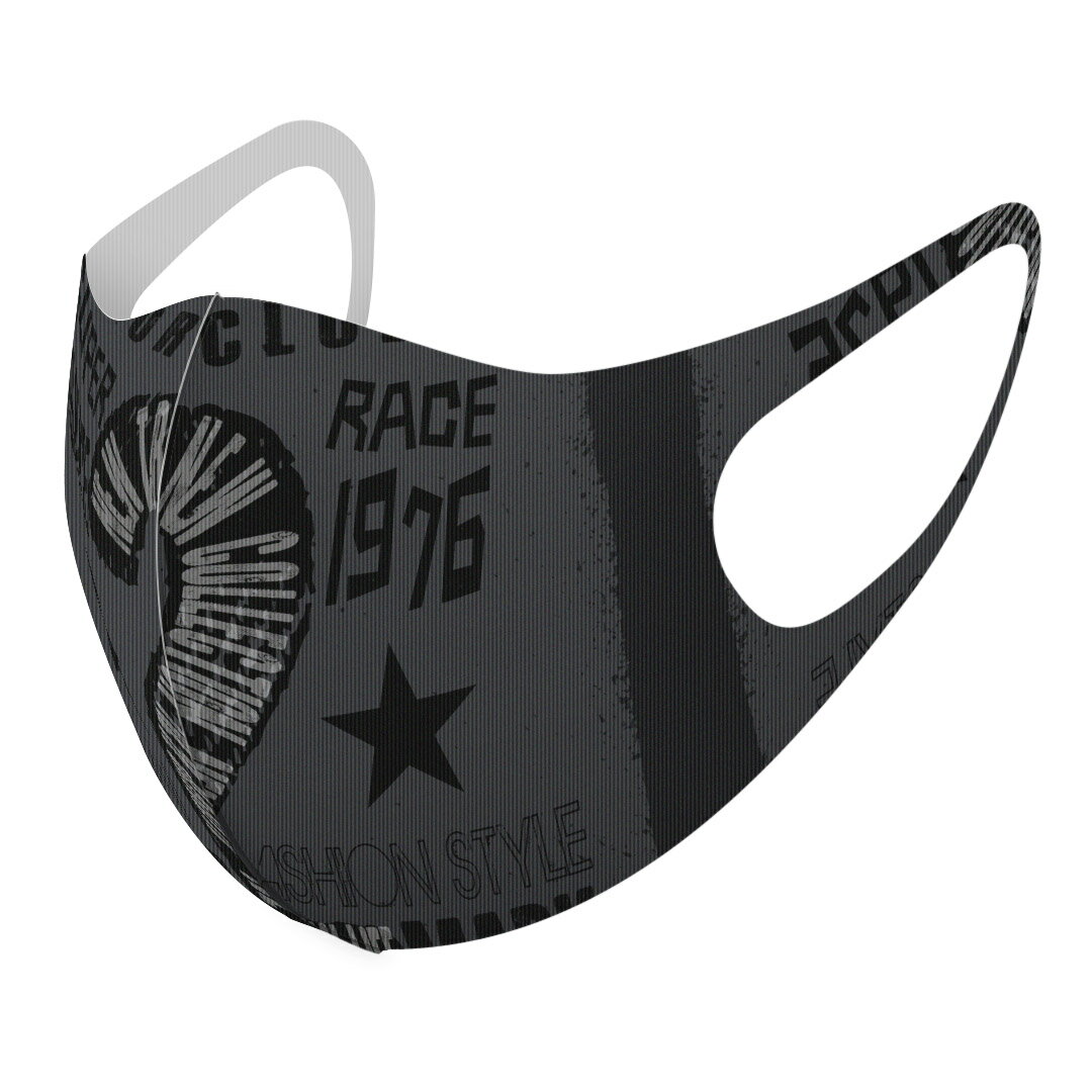 商品特徴・洗って繰り返し使える デザインマスク 2枚セット・素材：ポリエステル　サラサラとした肌触りで通気性がよく、呼吸も苦しくなりにくい・3D立体構造で伸縮性もあるので、顔にしっかりフィットして耳が痛くなりにくい・専用の高精細転写プリンタ...