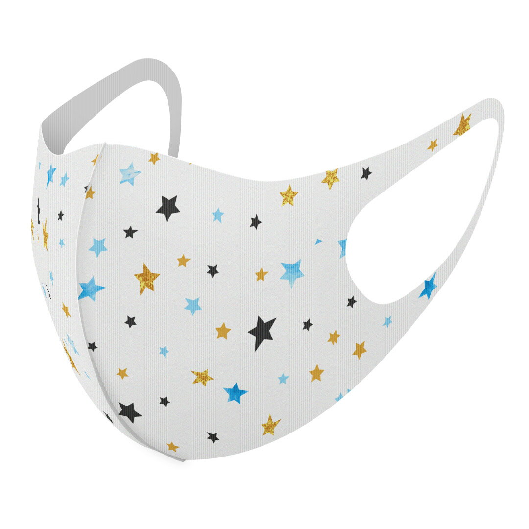 商品特徴・洗って繰り返し使える デザインマスク 2枚セット・素材：ポリエステル　サラサラとした肌触りで通気性がよく、呼吸も苦しくなりにくい・3D立体構造で伸縮性もあるので、顔にしっかりフィットして耳が痛くなりにくい・専用の高精細転写プリンタ...