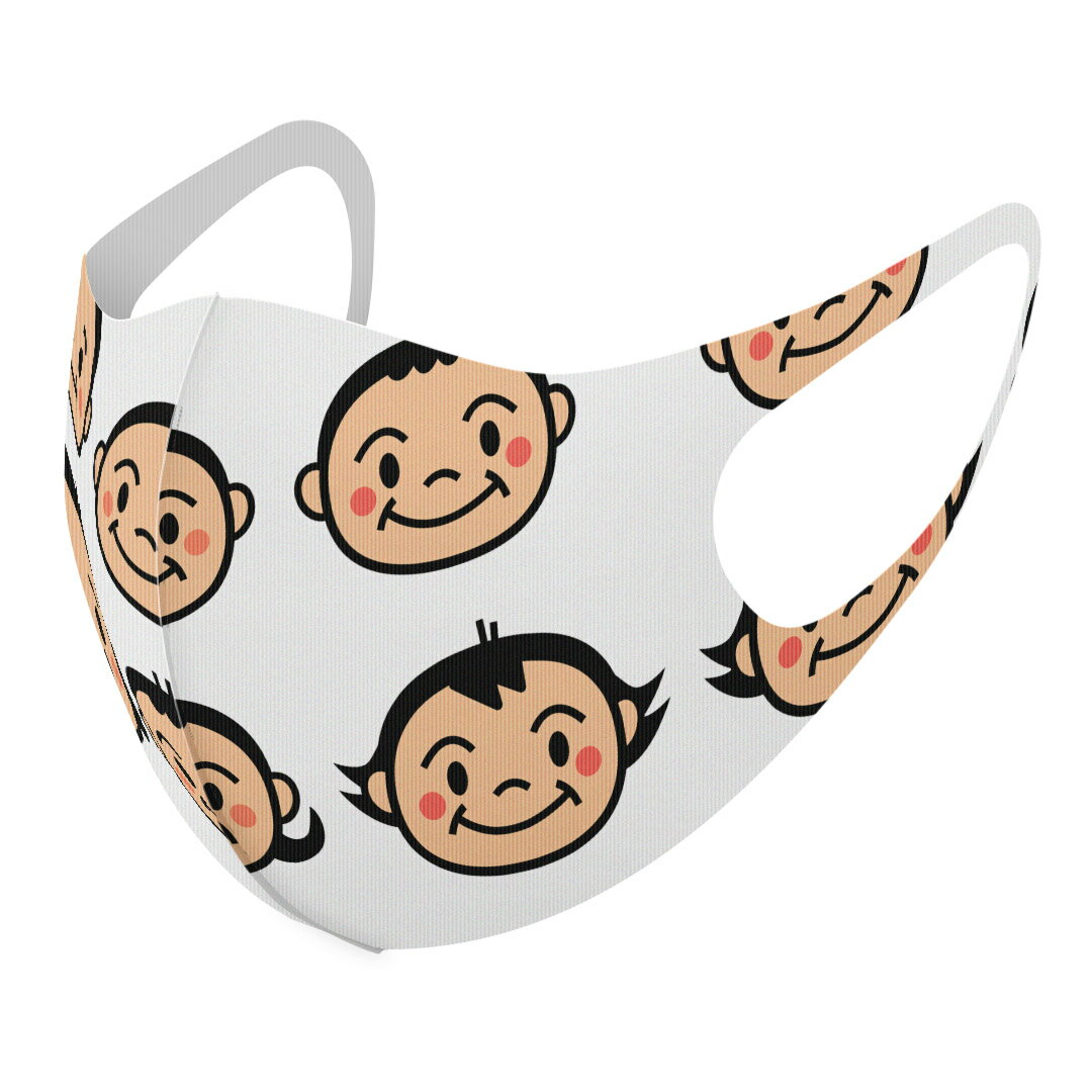 商品特徴・洗って繰り返し使える デザインマスク 2枚セット・素材：ポリエステル　サラサラとした肌触りで通気性がよく、呼吸も苦しくなりにくい・3D立体構造で伸縮性もあるので、顔にしっかりフィットして耳が痛くなりにくい・専用の高精細転写プリンタ...