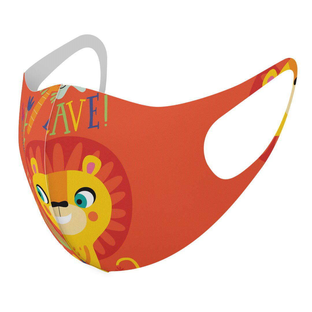 商品特徴・洗って繰り返し使える デザインマスク 2枚セット・素材：ポリエステル　サラサラとした肌触りで通気性がよく、呼吸も苦しくなりにくい・3D立体構造で伸縮性もあるので、顔にしっかりフィットして耳が痛くなりにくい・専用の高精細転写プリンタ...