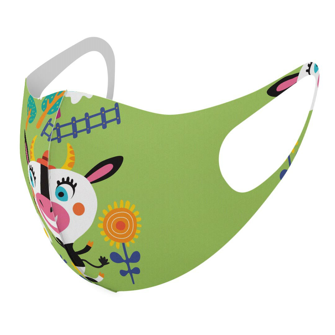 商品特徴・洗って繰り返し使える デザインマスク 2枚セット・素材：ポリエステル　サラサラとした肌触りで通気性がよく、呼吸も苦しくなりにくい・3D立体構造で伸縮性もあるので、顔にしっかりフィットして耳が痛くなりにくい・専用の高精細転写プリンタ...