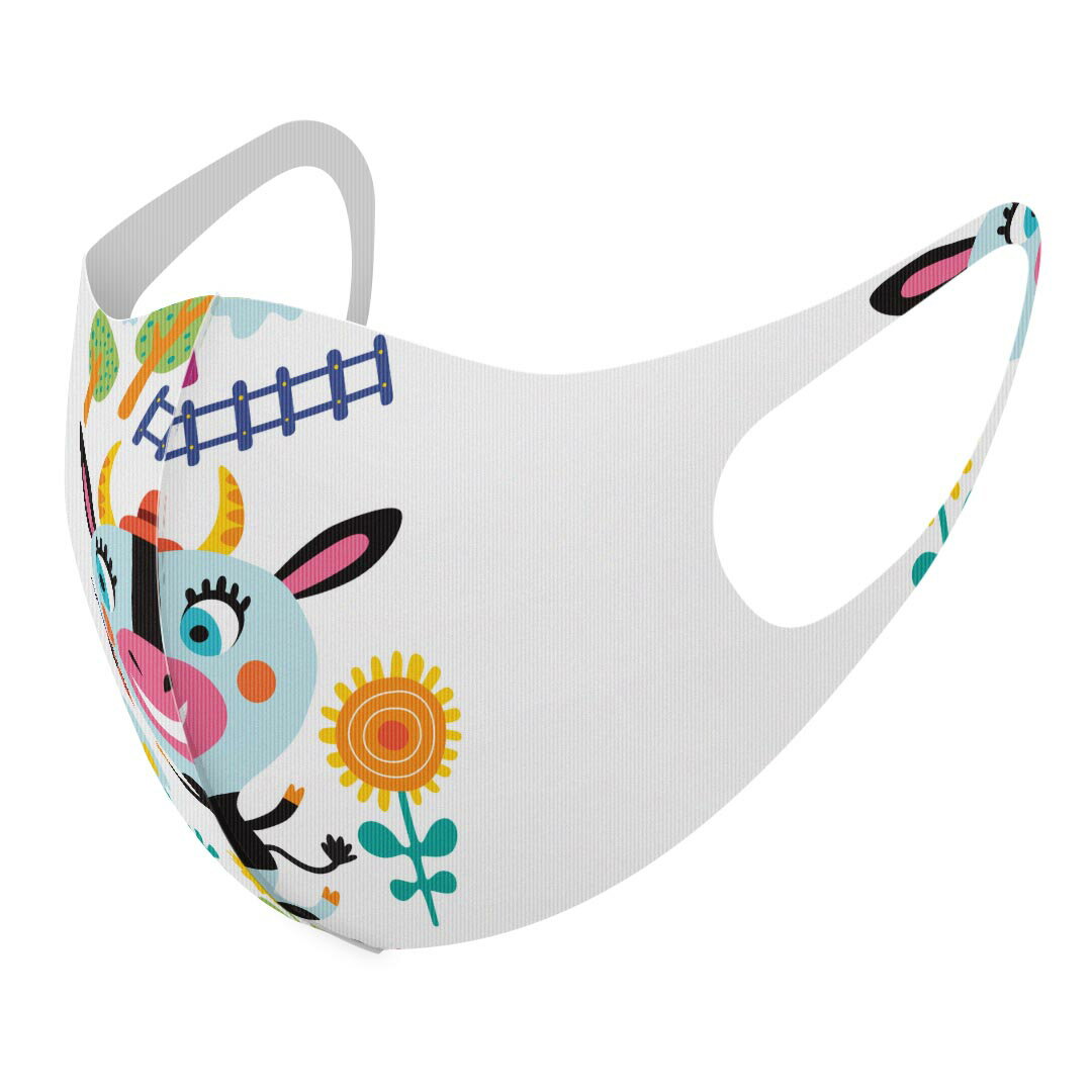 商品特徴・洗って繰り返し使える デザインマスク 2枚セット・素材：ポリエステル　サラサラとした肌触りで通気性がよく、呼吸も苦しくなりにくい・3D立体構造で伸縮性もあるので、顔にしっかりフィットして耳が痛くなりにくい・専用の高精細転写プリンタ...