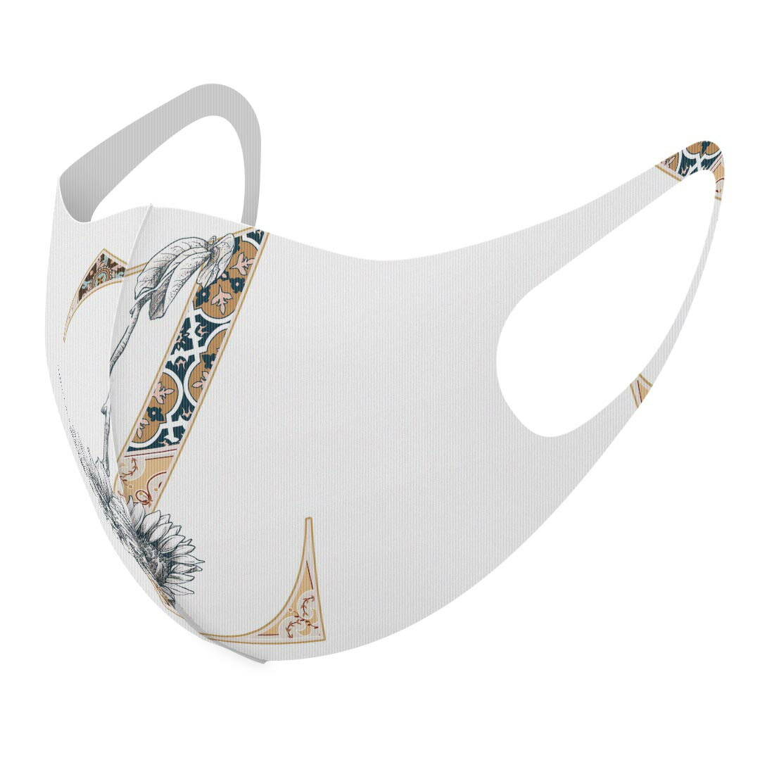 商品特徴・洗って繰り返し使える デザインマスク 2枚セット・素材：ポリエステル　サラサラとした肌触りで通気性がよく、呼吸も苦しくなりにくい・3D立体構造で伸縮性もあるので、顔にしっかりフィットして耳が痛くなりにくい・専用の高精細転写プリンタ...