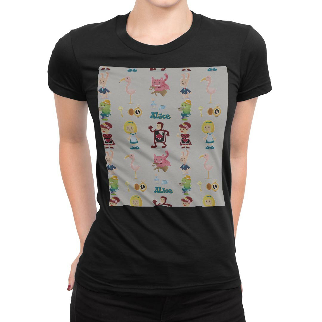 tシャツ レディース 半袖 黒 ブラック デザイン S M L XL Tシャツ ティーシャツ T shirt▼女性用半袖Tシャツ　ブラック全デザインはこちらから▼▼女性用半袖Tシャツ　ホワイト・グレー全デザインはこちらから▼商品特徴・160...