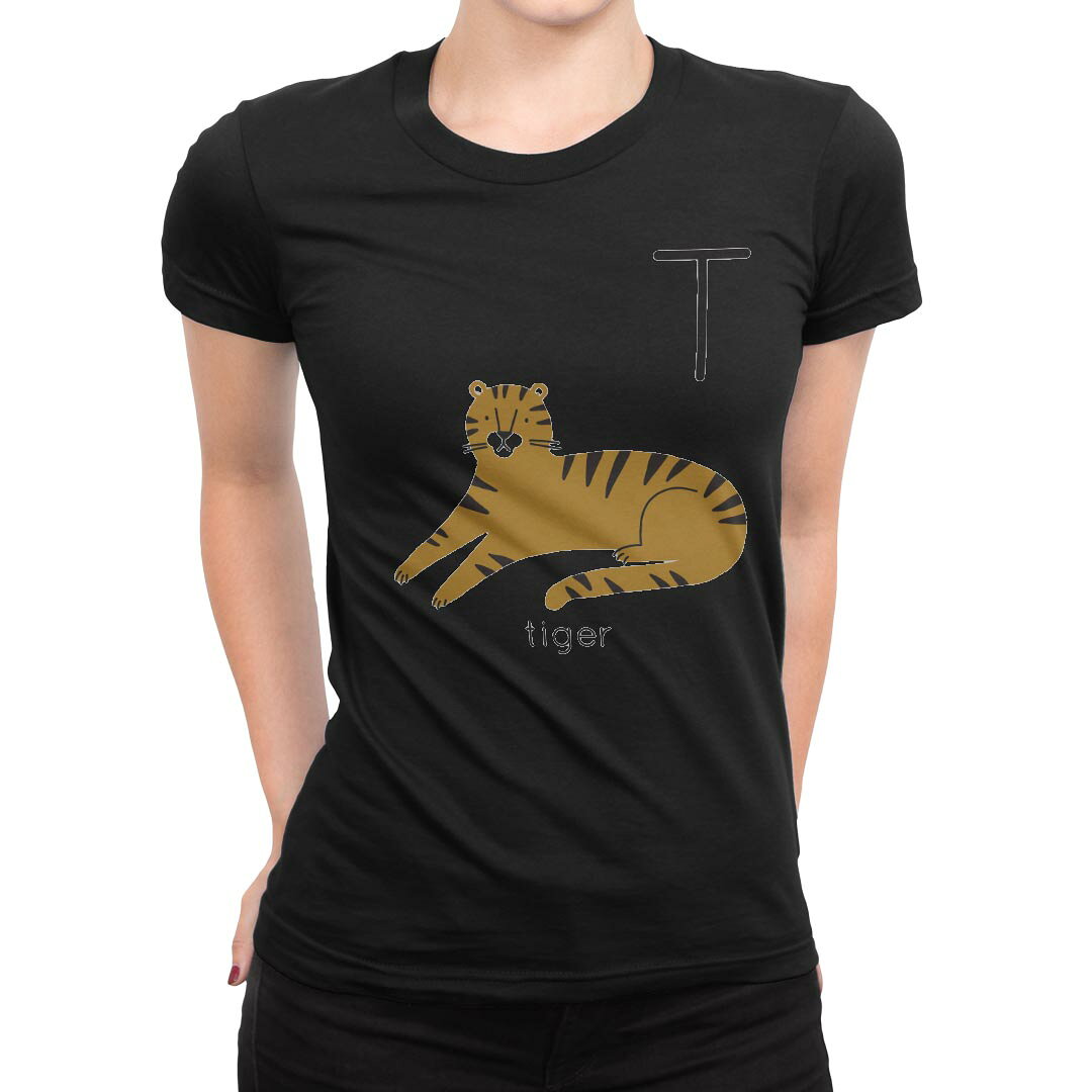 tシャツ レディース 半袖 黒 ブラック デザイン S M L XL Tシャツ ティーシャツ T shirt▼女性用半袖Tシャツ　ブラック全デザインはこちらから▼▼女性用半袖Tシャツ　ホワイト・グレー全デザインはこちらから▼商品特徴・160...