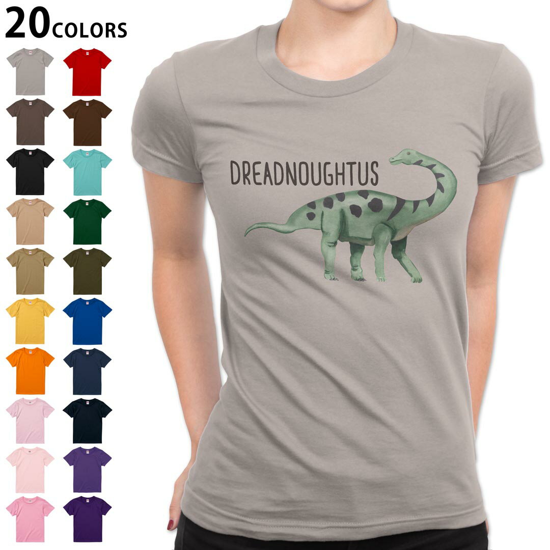 選べる20カラー tシャツ レディース 半袖 デザイン S M L Tシャツ ティーシャツ T shirtライトグレー チャコール ライトベージュ サンドカーキ バナナ オレンジ ライトピン ベビーピンク ピンク レッド ダークブラウン ア...
