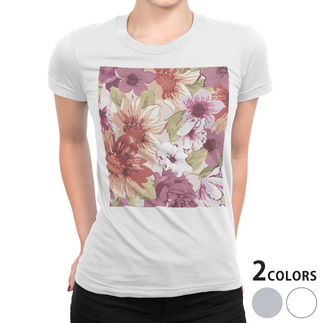 tシャツ レディース 半袖 ホワイト グレー 白　灰色 デザイン S M L XL Tシャツ ティーシャツ T shirt上記で使用したデザインTシャツはこちら▼女性用半袖Tシャツ　ホワイト・グレー全デザインはこちらから▼ ▼女性用半袖Tシ...