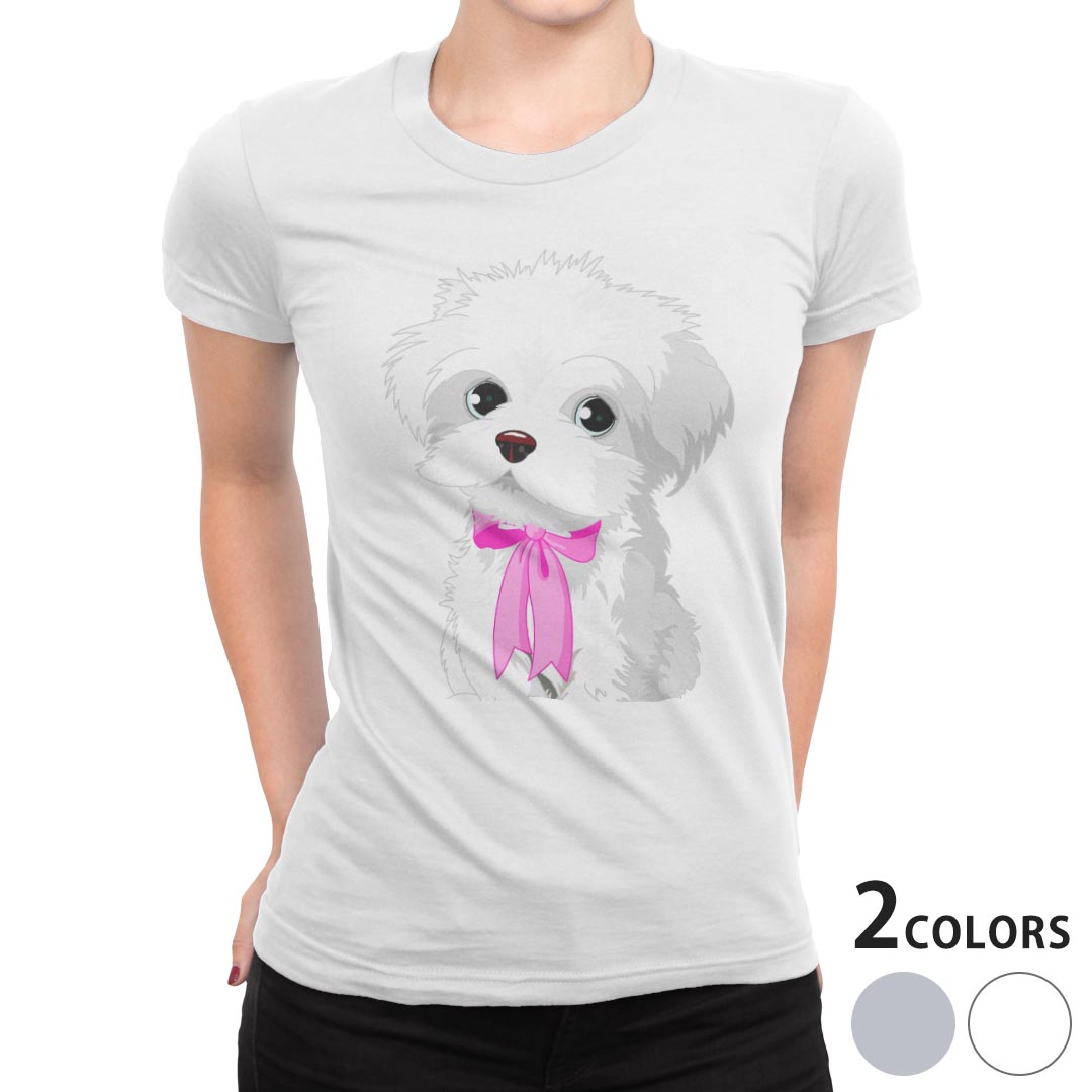tシャツ レディース 半袖 ホワイト グレー 白　灰色 デザイン S M L XL Tシャツ ティーシャツ T shirt上記で使用したデザインTシャツはこちら▼女性用半袖Tシャツ　ホワイト・グレー全デザインはこちらから▼ ▼女性用半袖Tシ...