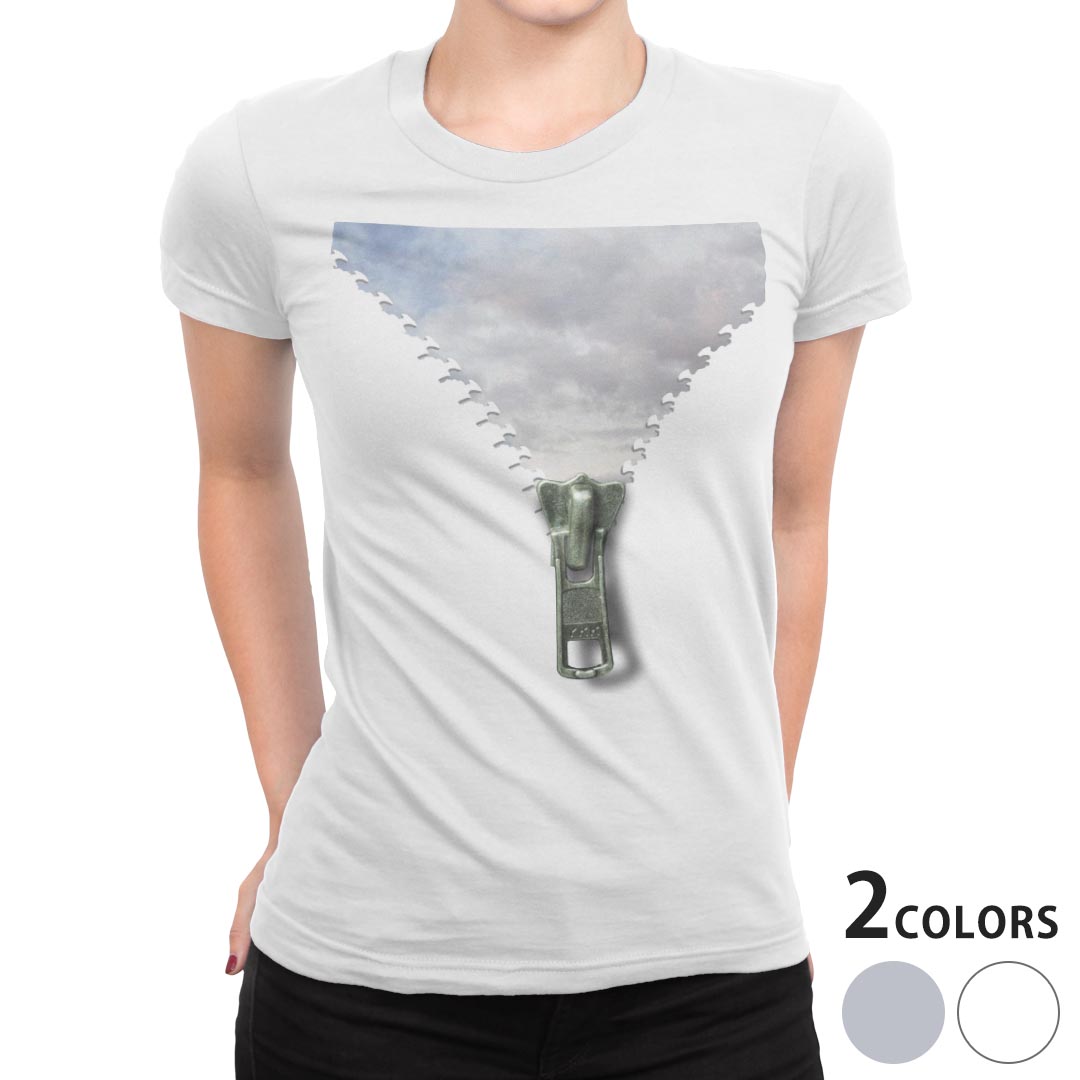 tシャツ レディース 半袖 ホワイト グレー 白　灰色 デザイン S M L XL Tシャツ ティーシャツ T shirt上記で使用したデザインTシャツはこちら▼女性用半袖Tシャツ　ホワイト・グレー全デザインはこちらから▼ ▼女性用半袖Tシ...