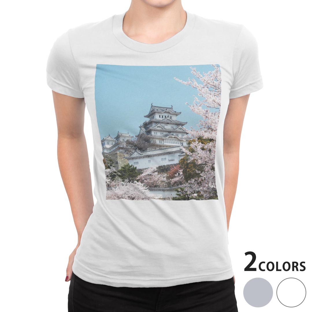 tシャツ レディース 半袖 ホワイト グレー 白　灰色 デザイン S M L XL Tシャツ ティーシャツ T shirt上記で使用したデザインTシャツはこちら▼女性用半袖Tシャツ　ホワイト・グレー全デザインはこちらから▼ ▼女性用半袖Tシ...