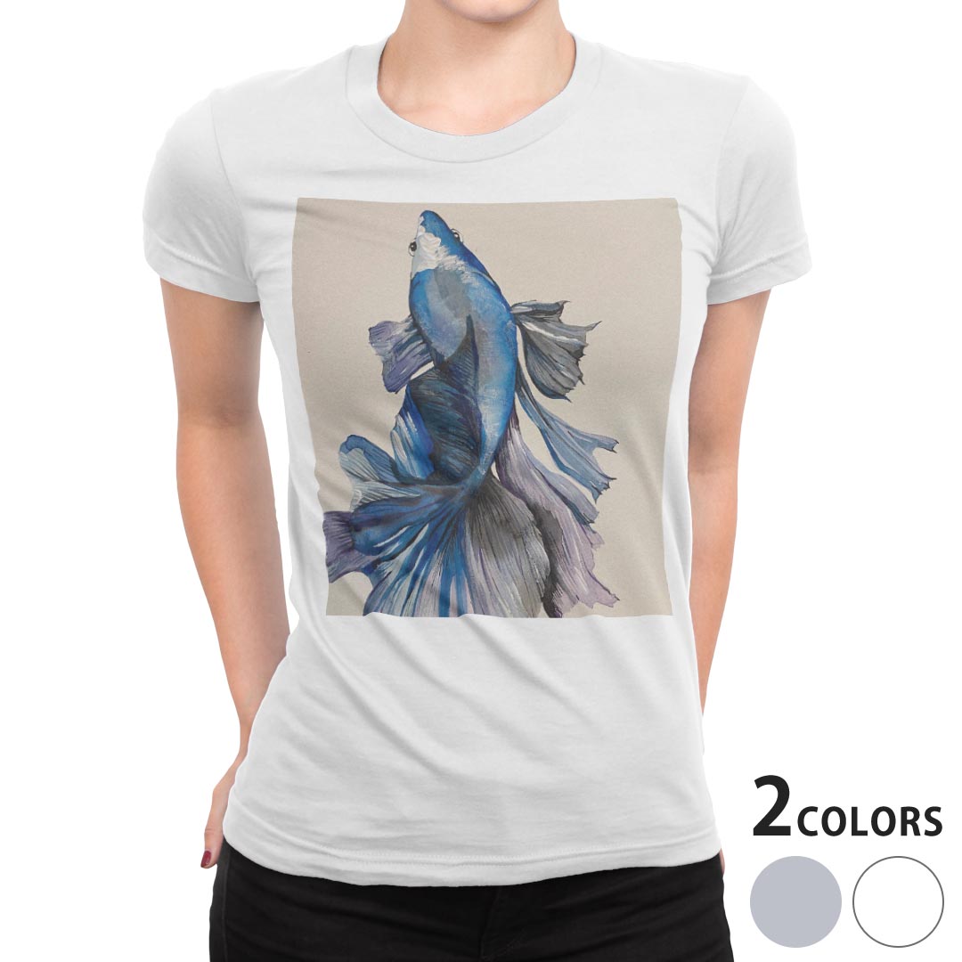 tシャツ レディース 半袖 ホワイト グレー 白　灰色 デザイン S M L XL Tシャツ ティーシャツ T shirt上記で使用したデザインTシャツはこちら▼女性用半袖Tシャツ　ホワイト・グレー全デザインはこちらから▼ ▼女性用半袖Tシ...