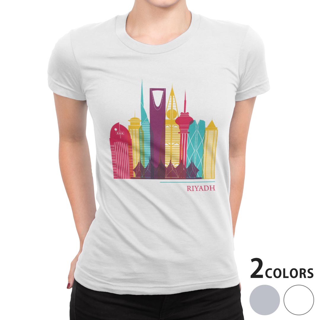 tシャツ レディース 半袖 ホワイト グレー 白　灰色 デザイン S M L XL Tシャツ ティーシャツ T shirt上記で使用したデザインTシャツはこちら▼女性用半袖Tシャツ　ホワイト・グレー全デザインはこちらから▼ ▼女性用半袖Tシ...