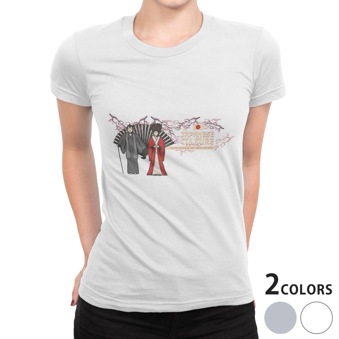 tシャツ レディース 半袖 ホワイト グレー 白　灰色 デザイン S M L XL Tシャツ ティーシャツ T shirt上記で使用したデザインTシャツはこちら▼女性用半袖Tシャツ　ホワイト・グレー全デザインはこちらから▼ ▼女性用半袖Tシ...