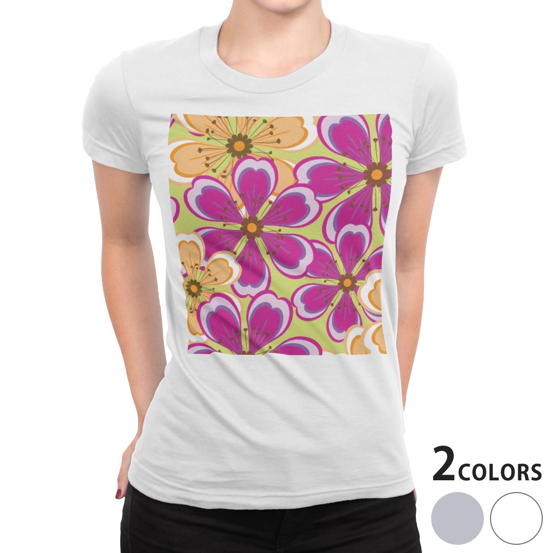 tシャツ レディース 半袖 ホワイト グレー 白　灰色 デザイン S M L XL Tシャツ ティーシャツ T shirt上記で使用したデザインTシャツはこちら▼女性用半袖Tシャツ　ホワイト・グレー全デザインはこちらから▼ ▼女性用半袖Tシ...