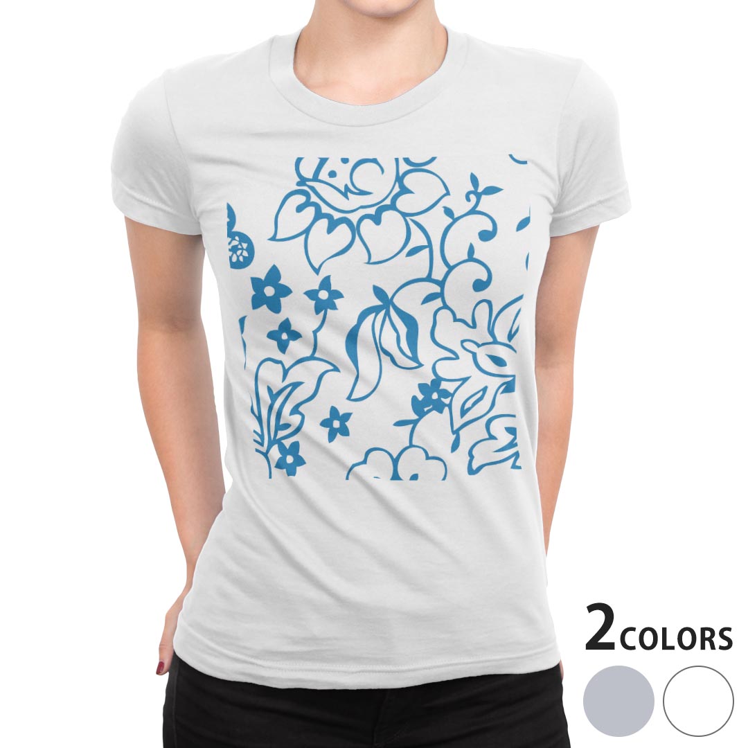 tシャツ レディース 半袖 ホワイト グレー 白　灰色 デザイン S M L XL Tシャツ ティーシャツ T shirt上記で使用したデザインTシャツはこちら▼女性用半袖Tシャツ　ホワイト・グレー全デザインはこちらから▼ ▼女性用半袖Tシ...