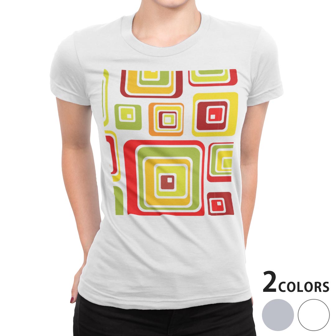 tシャツ レディース 半袖 ホワイト グレー 白　灰色 デザイン S M L XL Tシャツ ティーシャツ T shirt上記で使用したデザインTシャツはこちら▼女性用半袖Tシャツ　ホワイト・グレー全デザインはこちらから▼ ▼女性用半袖Tシ...
