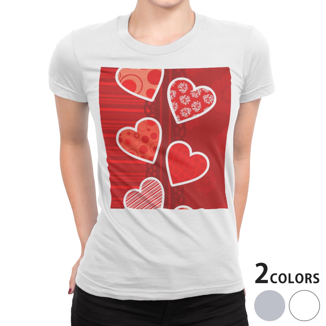 tシャツ レディース 半袖 ホワイト グレー 白　灰色 デザイン S M L XL Tシャツ ティーシャツ T shirt上記で使用したデザインTシャツはこちら▼女性用半袖Tシャツ　ホワイト・グレー全デザインはこちらから▼ ▼女性用半袖Tシ...