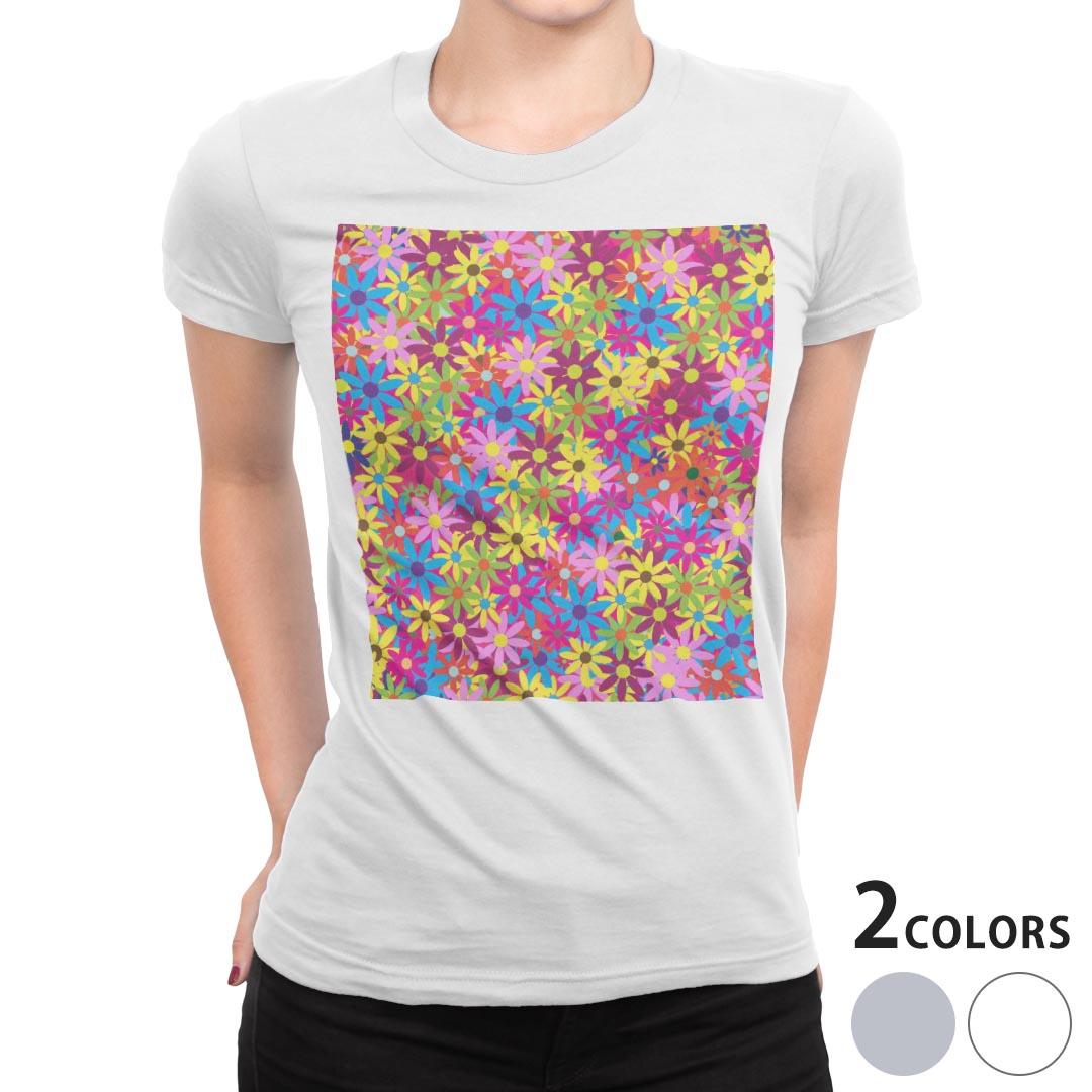 tシャツ レディース 半袖 ホワイト グレー 白　灰色 デザイン S M L XL Tシャツ ティーシャツ T shirt上記で使用したデザインTシャツはこちら▼女性用半袖Tシャツ　ホワイト・グレー全デザインはこちらから▼ ▼女性用半袖Tシ...