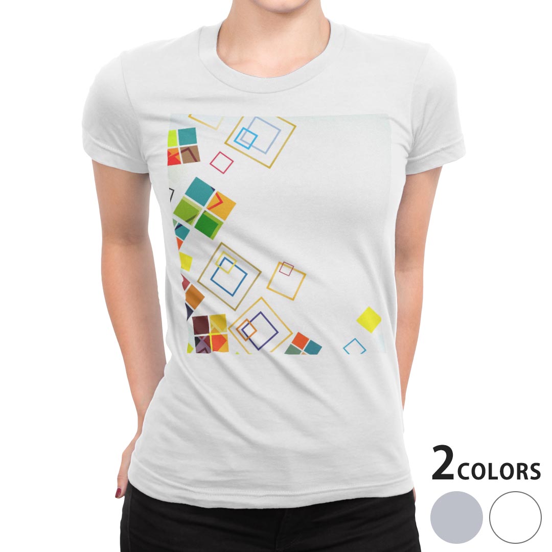 tシャツ レディース 半袖 ホワイト グレー 白　灰色 デザイン S M L XL Tシャツ ティーシャツ T shirt上記で使用したデザインTシャツはこちら▼女性用半袖Tシャツ　ホワイト・グレー全デザインはこちらから▼ ▼女性用半袖Tシ...