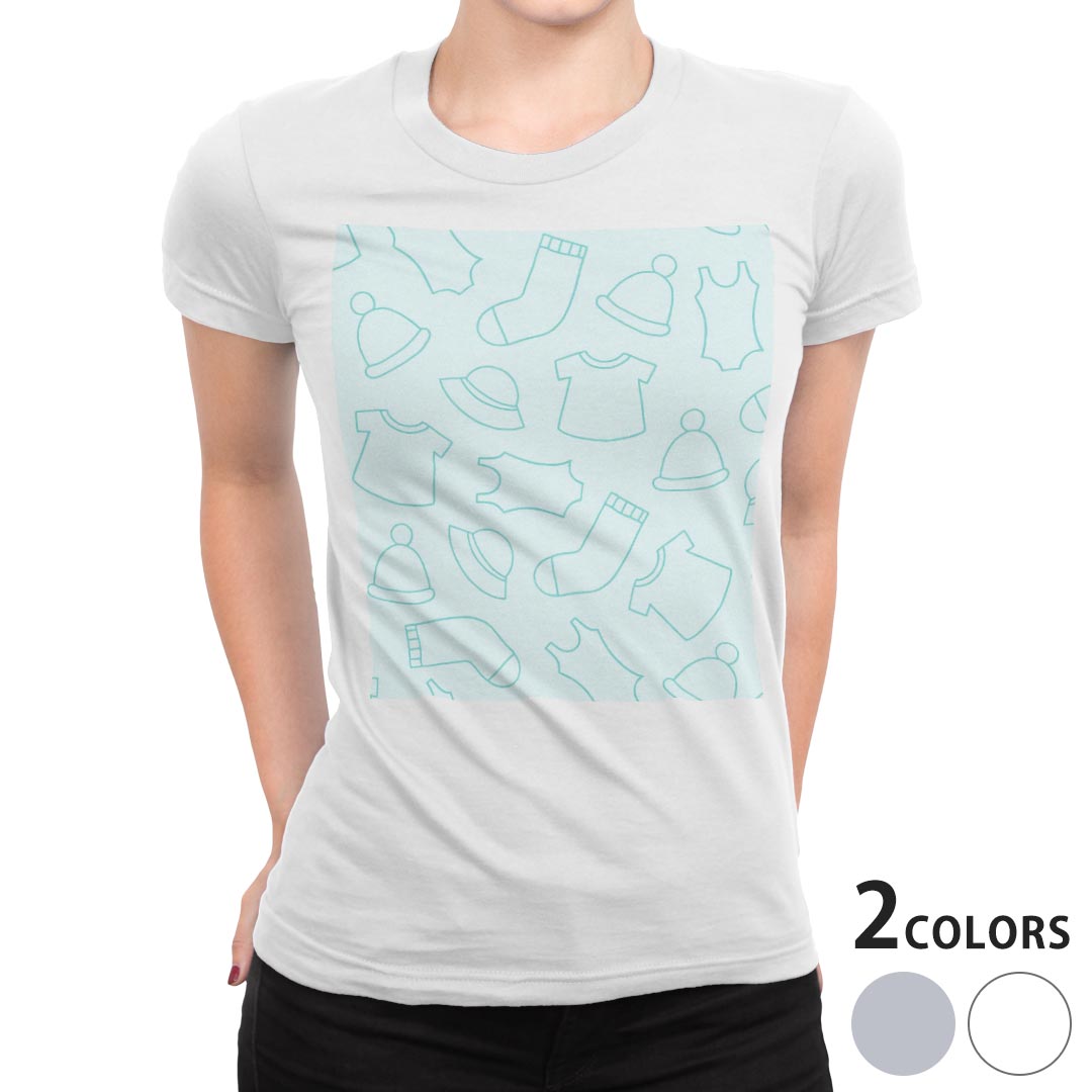 tシャツ レディース 半袖 ホワイト グレー 白　灰色 デザイン S M L XL Tシャツ ティーシャツ T shirt上記で使用したデザインTシャツはこちら▼女性用半袖Tシャツ　ホワイト・グレー全デザインはこちらから▼ ▼女性用半袖Tシ...