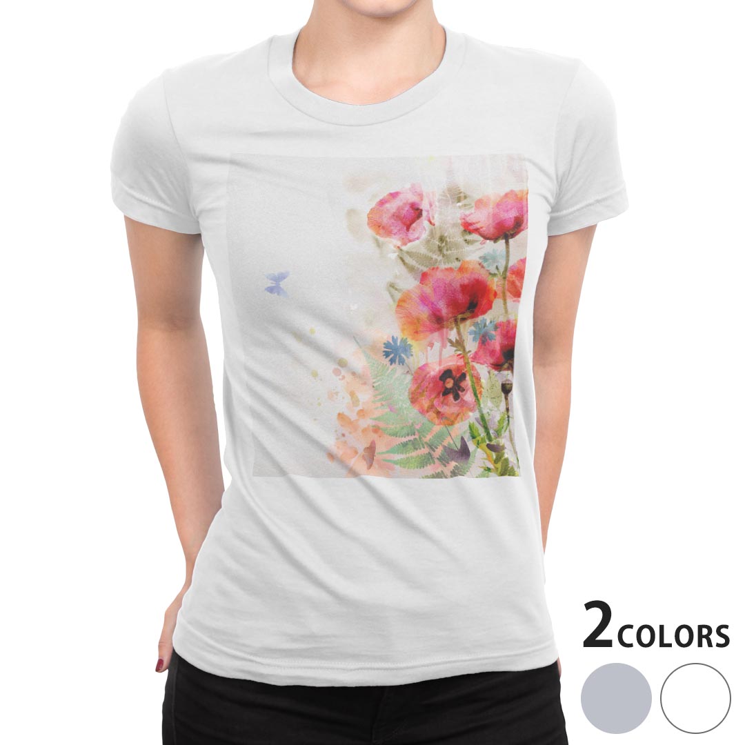 tシャツ レディース 半袖 ホワイト グレー 白　灰色 デザイン S M L XL Tシャツ ティーシャツ T shirt上記で使用したデザインTシャツはこちら▼女性用半袖Tシャツ　ホワイト・グレー全デザインはこちらから▼ ▼女性用半袖Tシ...