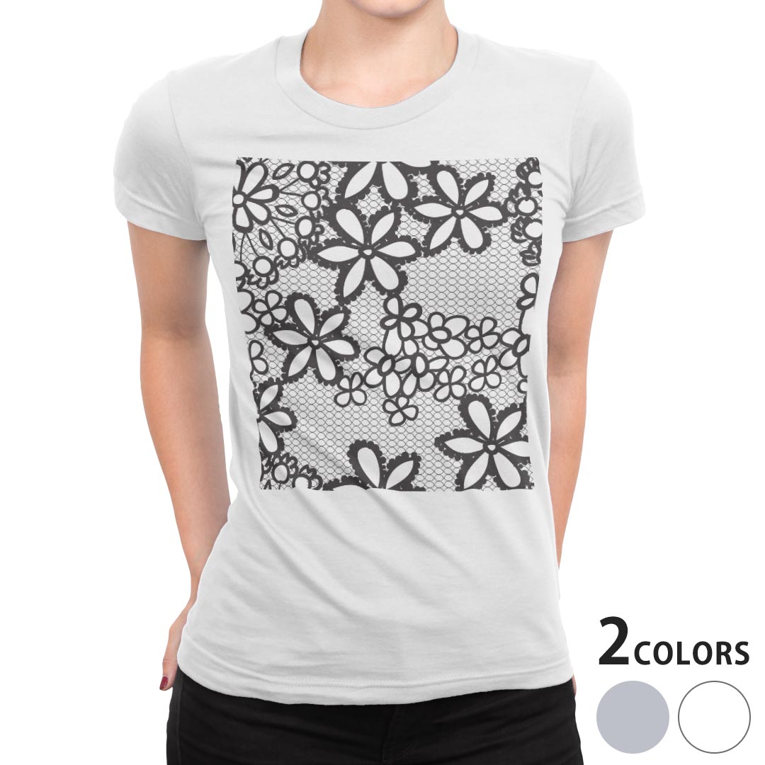 tシャツ レディース 半袖 ホワイト グレー 白　灰色 デザイン S M L XL Tシャツ ティーシャツ T shirt上記で使用したデザインTシャツはこちら▼女性用半袖Tシャツ　ホワイト・グレー全デザインはこちらから▼ ▼女性用半袖Tシ...