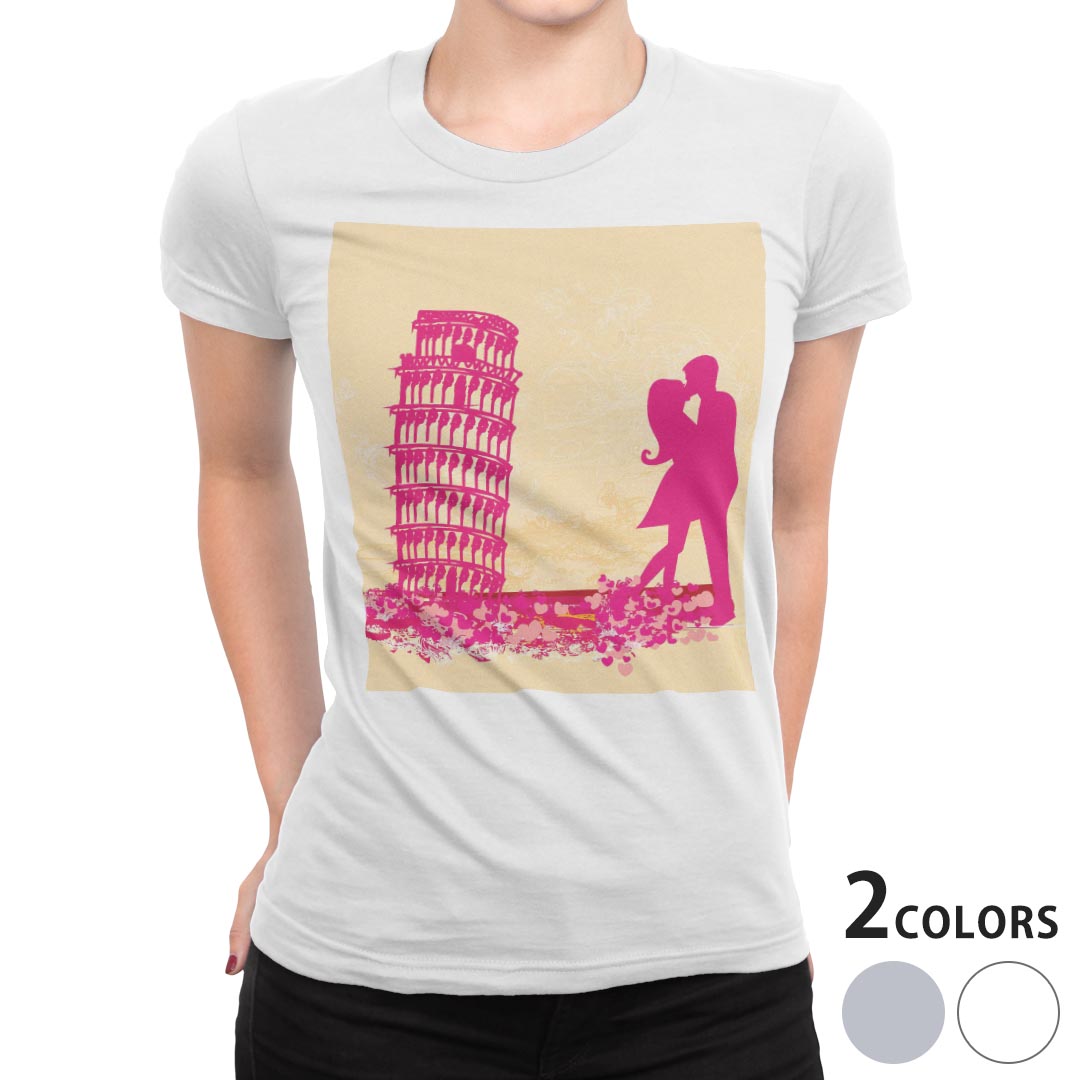 tシャツ レディース 半袖 ホワイト グレー 白　灰色 デザイン S M L XL Tシャツ ティーシャツ T shirt上記で使用したデザインTシャツはこちら▼女性用半袖Tシャツ　ホワイト・グレー全デザインはこちらから▼ ▼女性用半袖Tシ...