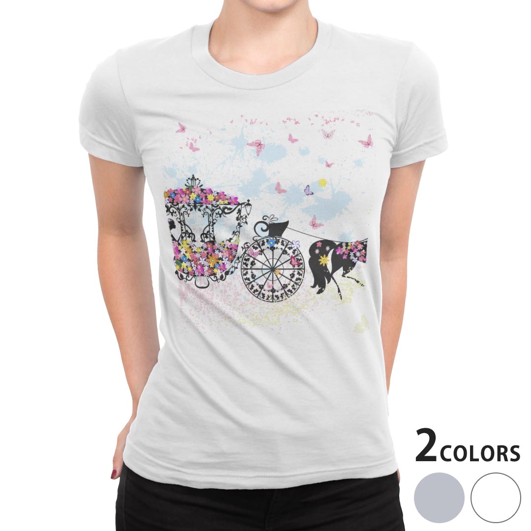 tシャツ レディース 半袖 ホワイト グレー 白　灰色 デザイン S M L XL Tシャツ ティーシャツ T shirt上記で使用したデザインTシャツはこちら▼女性用半袖Tシャツ　ホワイト・グレー全デザインはこちらから▼ ▼女性用半袖Tシ...