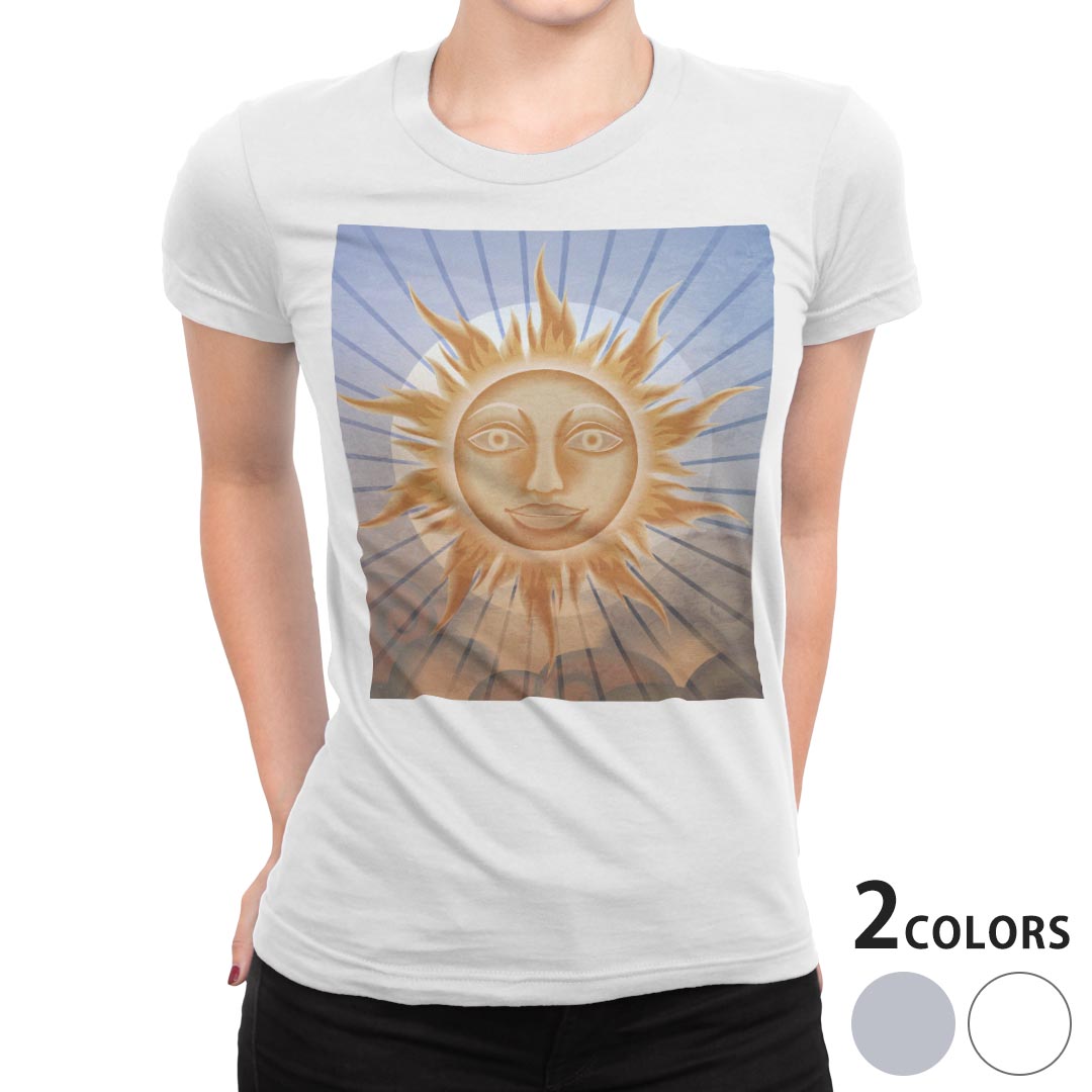 tシャツ レディース 半袖 ホワイト グレー 白　灰色 デザイン S M L XL Tシャツ ティーシャツ T shirt上記で使用したデザインTシャツはこちら▼女性用半袖Tシャツ　ホワイト・グレー全デザインはこちらから▼ ▼女性用半袖Tシ...