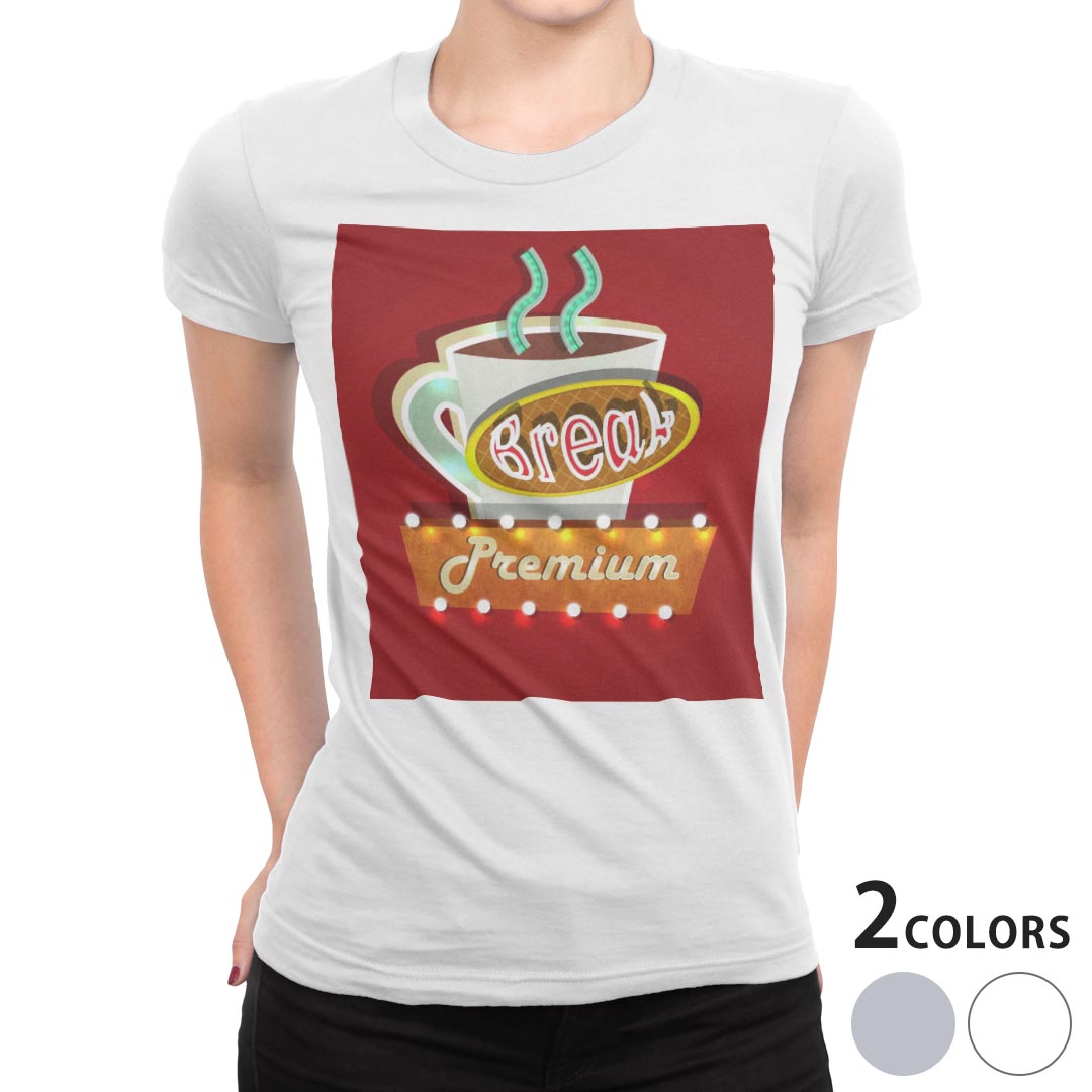 tシャツ レディース 半袖 ホワイト グレー 白　灰色 デザイン S M L XL Tシャツ ティーシャツ T shirt上記で使用したデザインTシャツはこちら▼女性用半袖Tシャツ　ホワイト・グレー全デザインはこちらから▼ ▼女性用半袖Tシ...