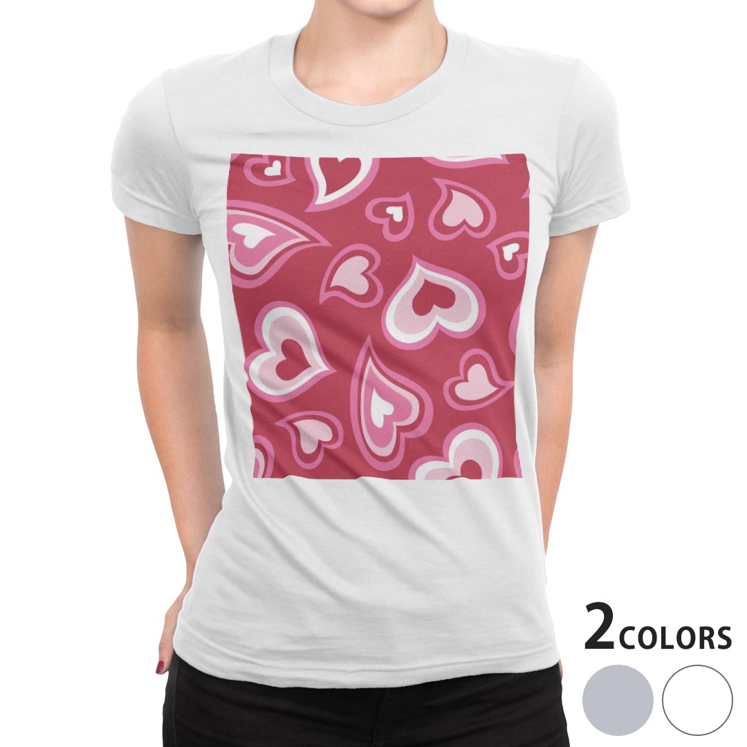 tシャツ レディース 半袖 ホワイト グレー 白　灰色 デザイン S M L XL Tシャツ ティーシャツ T shirt上記で使用したデザインTシャツはこちら▼女性用半袖Tシャツ　ホワイト・グレー全デザインはこちらから▼ ▼女性用半袖Tシ...