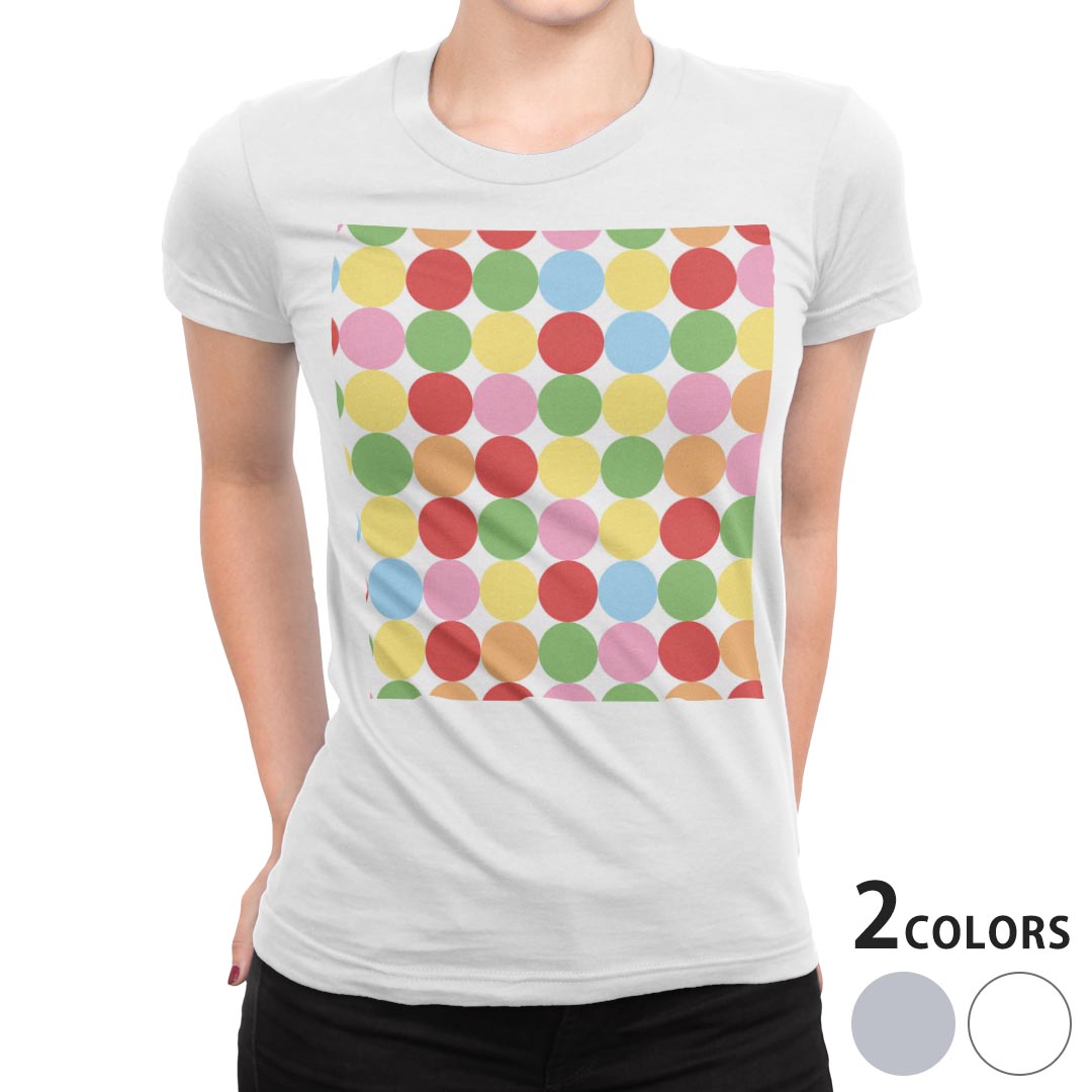tシャツ レディース 半袖 ホワイト グレー 白　灰色 デザイン S M L XL Tシャツ ティーシャツ T shirt上記で使用したデザインTシャツはこちら▼女性用半袖Tシャツ　ホワイト・グレー全デザインはこちらから▼ ▼女性用半袖Tシ...
