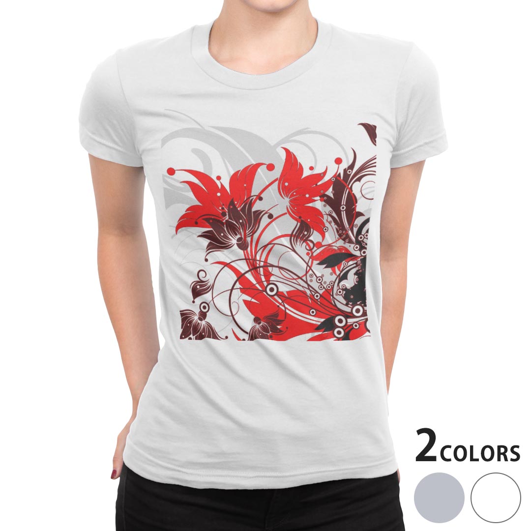 tシャツ レディース 半袖 ホワイト グレー 白　灰色 デザイン S M L XL Tシャツ ティーシャツ T shirt上記で使用したデザインTシャツはこちら▼女性用半袖Tシャツ　ホワイト・グレー全デザインはこちらから▼ ▼女性用半袖Tシ...