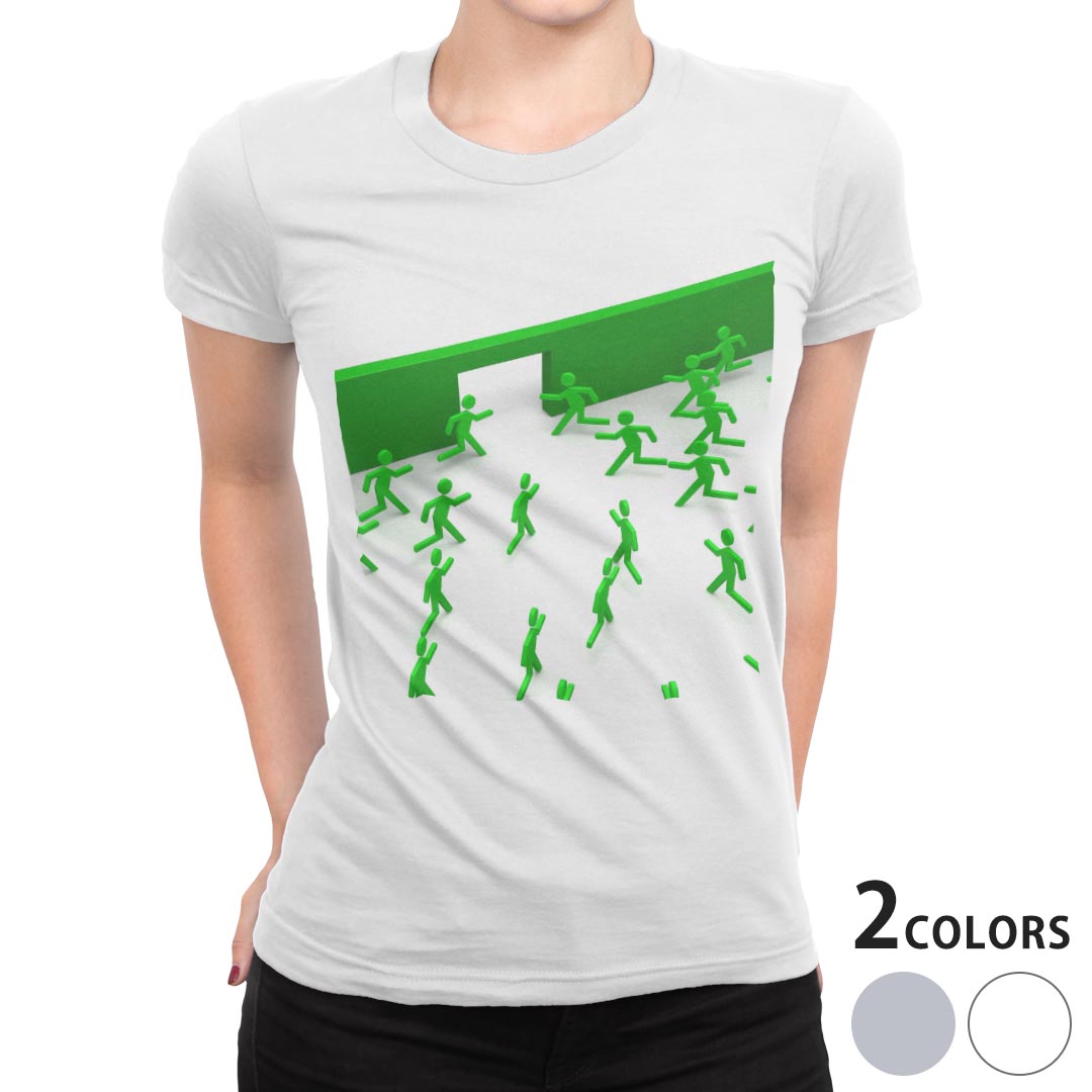 tシャツ レディース 半袖 ホワイト グレー 白　灰色 デザイン S M L XL Tシャツ ティーシャツ T shirt上記で使用したデザインTシャツはこちら▼女性用半袖Tシャツ　ホワイト・グレー全デザインはこちらから▼ ▼女性用半袖Tシ...
