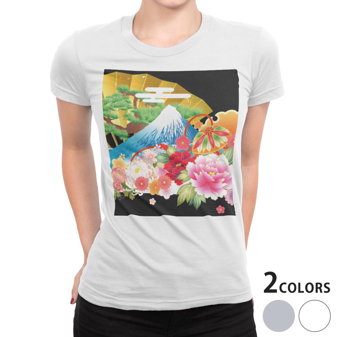 tシャツ レディース 半袖 ホワイト グレー 白　灰色 デザイン S M L XL Tシャツ ティーシャツ T shirt上記で使用したデザインTシャツはこちら▼女性用半袖Tシャツ　ホワイト・グレー全デザインはこちらから▼ ▼女性用半袖Tシ...