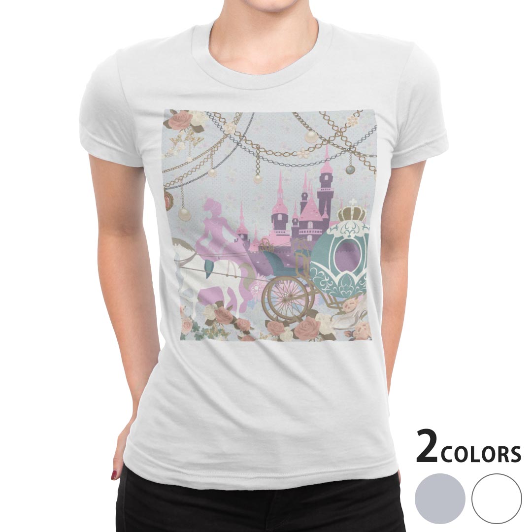 tシャツ レディース 半袖 ホワイト グレー 白　灰色 デザイン S M L XL Tシャツ ティーシャツ T shirt上記で使用したデザインTシャツはこちら▼女性用半袖Tシャツ　ホワイト・グレー全デザインはこちらから▼ ▼女性用半袖Tシ...