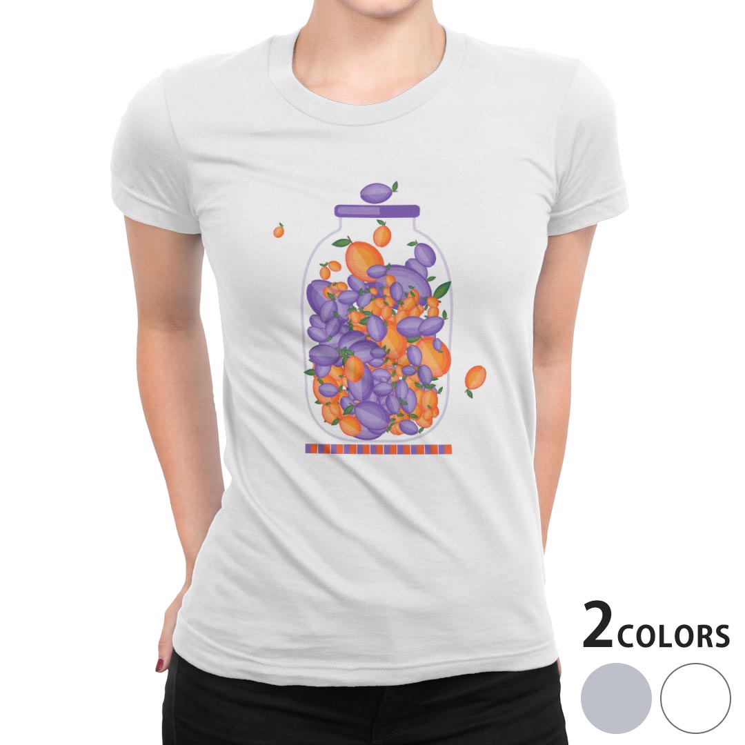 tシャツ レディース 半袖 ホワイト グレー 白　灰色 デザイン S M L XL Tシャツ ティーシャツ T shirt上記で使用したデザインTシャツはこちら▼女性用半袖Tシャツ　ホワイト・グレー全デザインはこちらから▼ ▼女性用半袖Tシ...