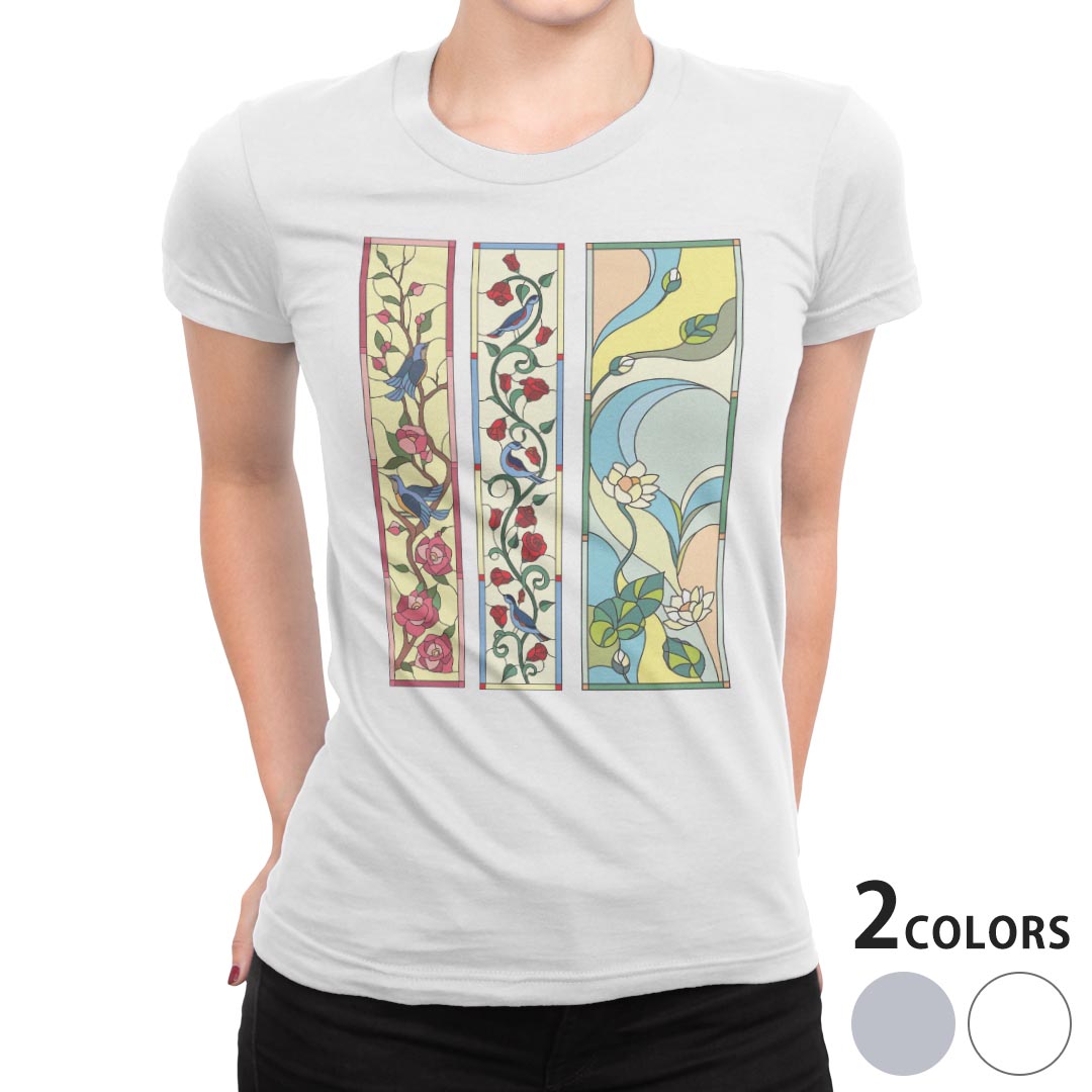tシャツ レディース 半袖 ホワイト グレー 白　灰色 デザイン S M L XL Tシャツ ティーシャツ T shirt上記で使用したデザインTシャツはこちら▼女性用半袖Tシャツ　ホワイト・グレー全デザインはこちらから▼ ▼女性用半袖Tシ...