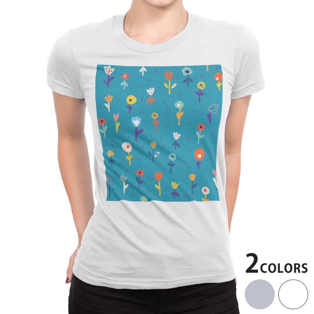 tシャツ レディース 半袖 ホワイト グレー 白　灰色 デザイン S M L XL Tシャツ ティーシャツ T shirt上記で使用したデザインTシャツはこちら▼女性用半袖Tシャツ　ホワイト・グレー全デザインはこちらから▼ ▼女性用半袖Tシ...
