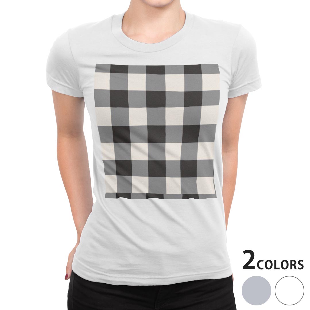 tシャツ レディース 半袖 ホワイト グレー 白　灰色 デザイン S M L XL Tシャツ ティーシャツ T shirt上記で使用したデザインTシャツはこちら▼女性用半袖Tシャツ　ホワイト・グレー全デザインはこちらから▼ ▼女性用半袖Tシ...