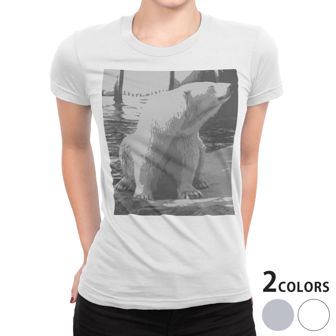 tシャツ レディース 半袖 ホワイト グレー 白　灰色 デザイン S M L XL Tシャツ ティーシャツ T shirt上記で使用したデザインTシャツはこちら▼女性用半袖Tシャツ　ホワイト・グレー全デザインはこちらから▼ ▼女性用半袖Tシ...