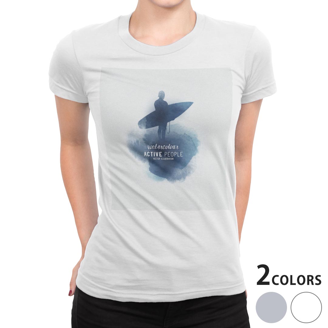 tシャツ レディース 半袖 ホワイト グレー 白　灰色 デザイン S M L XL Tシャツ ティーシャツ T shirt上記で使用したデザインTシャツはこちら▼女性用半袖Tシャツ　ホワイト・グレー全デザインはこちらから▼ ▼女性用半袖Tシ...