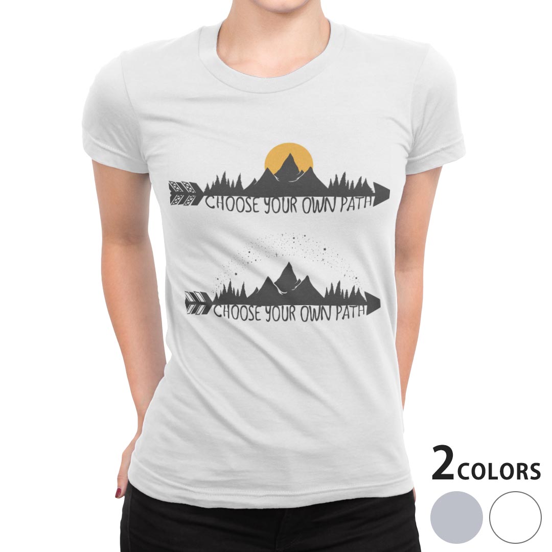 tシャツ レディース 半袖 ホワイト グレー 白　灰色 デザイン S M L XL Tシャツ ティーシャツ T shirt上記で使用したデザインTシャツはこちら▼女性用半袖Tシャツ　ホワイト・グレー全デザインはこちらから▼ ▼女性用半袖Tシ...