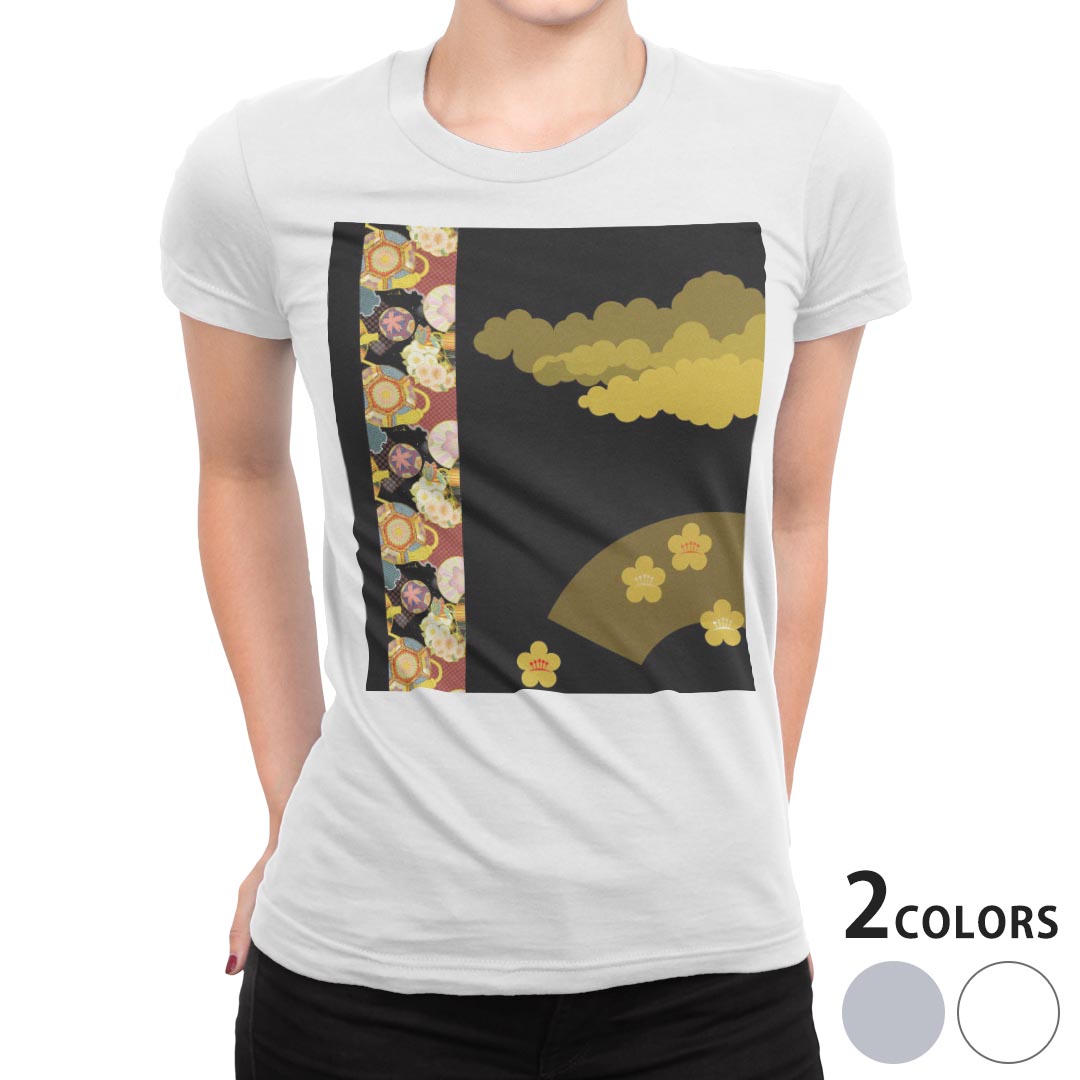 tシャツ レディース 半袖 ホワイト グレー 白　灰色 デザイン S M L XL Tシャツ ティーシャツ T shirt上記で使用したデザインTシャツはこちら▼女性用半袖Tシャツ　ホワイト・グレー全デザインはこちらから▼ ▼女性用半袖Tシ...